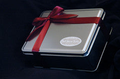 Large Platinum Tin with cooler pack – Bell Stone Toffee
